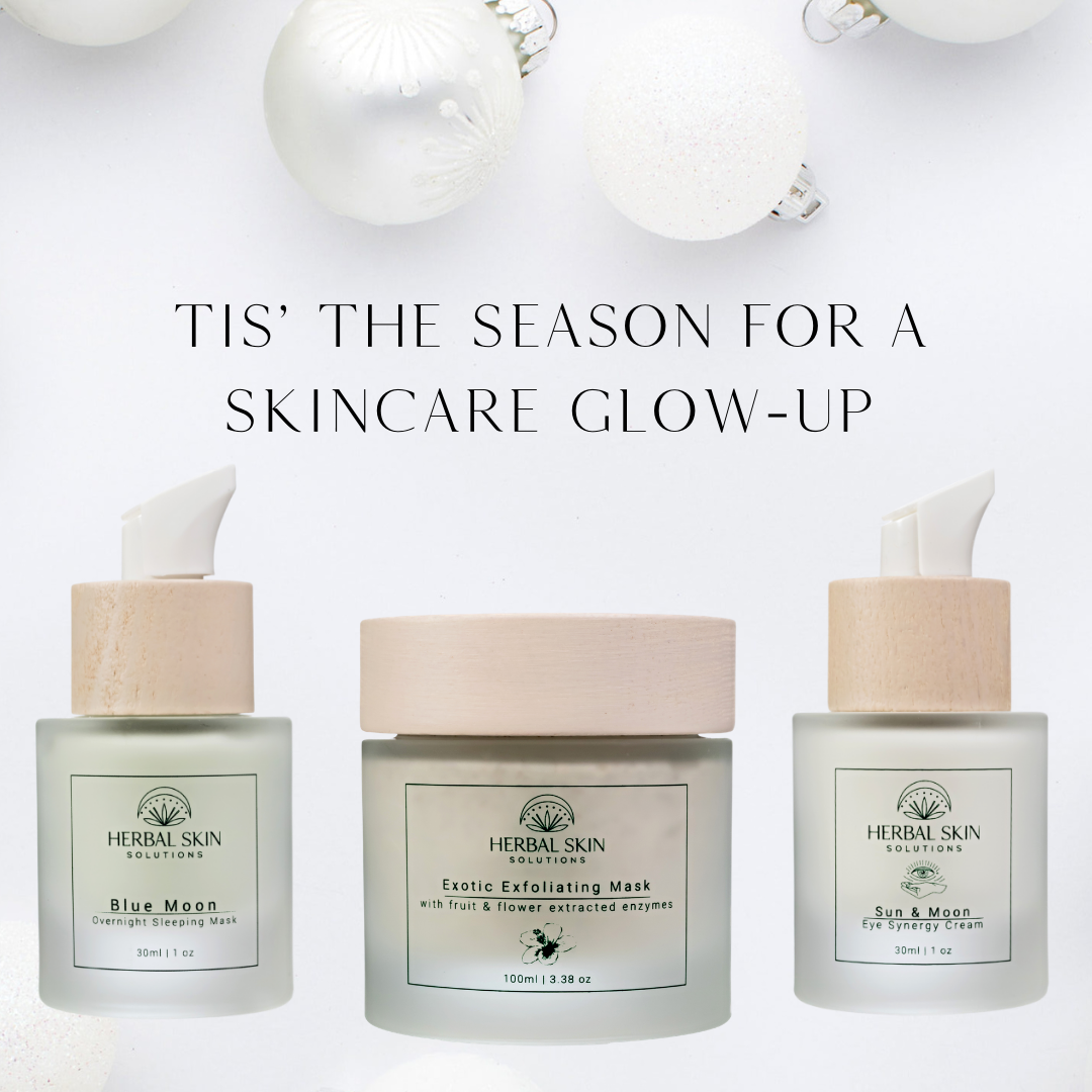 Blue Exotic Sun Orbs Tis the Season – Herbal Skin Solutions