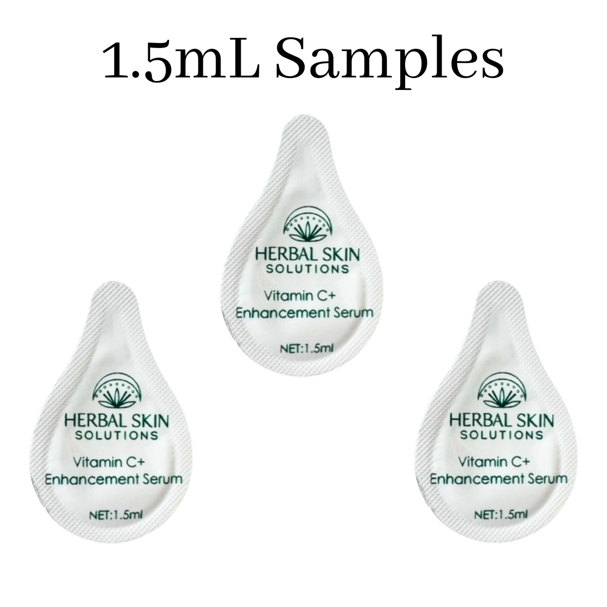 Vitamin C + Enhancement Serum - Sample Packs* – Herbal Skin Solutions